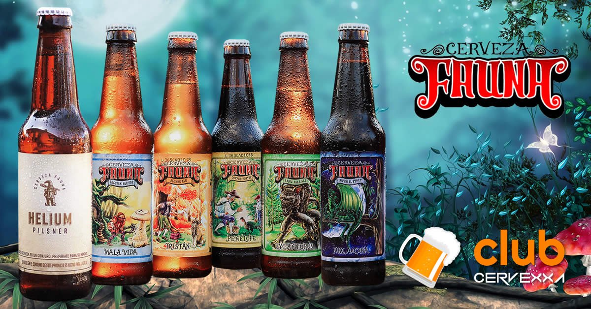 Cerveza Fauna » Club Cerverxxa suscripción mensual